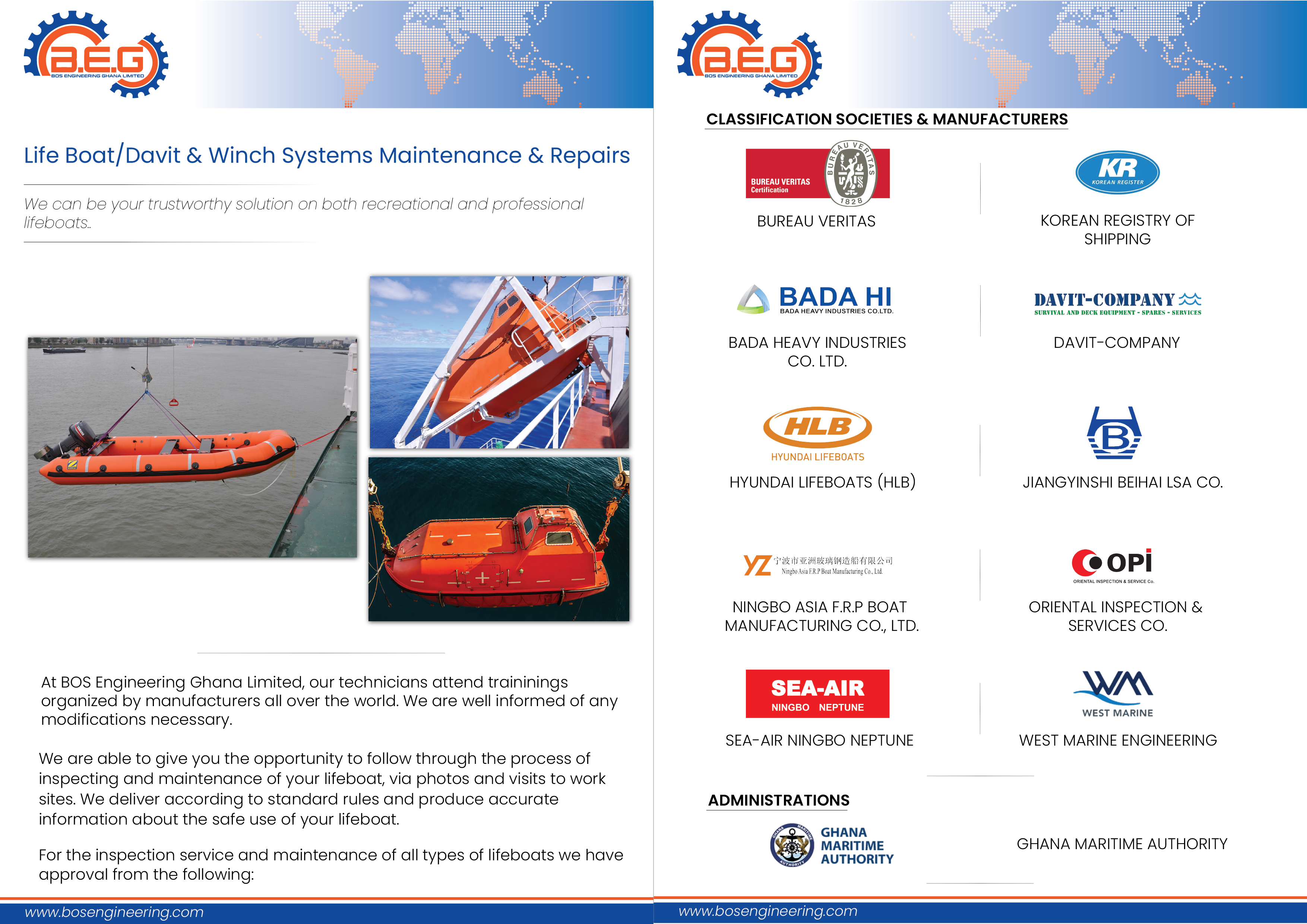 Bos Engineering Ghana Limited, Takoradi, Ghana | Shipping & Marine ...