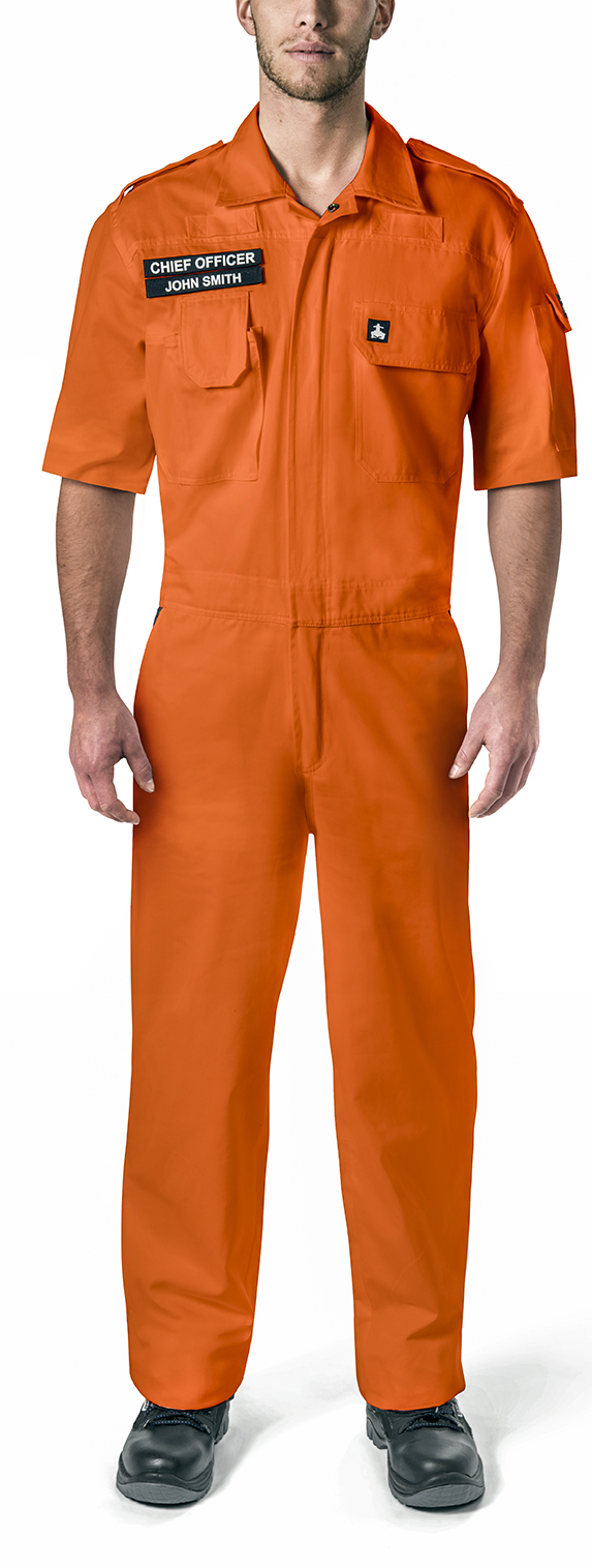 312227 BOILERSUIT COTTON SHORT SLEEVE, UV PROTECTION WHITE L | IMPA ...