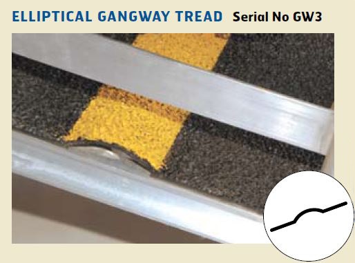 334763 TREAD GANGWAY ELLIPTICAL, ANTI-SLIP WITH FURTHER DETAILS | IMPA ...