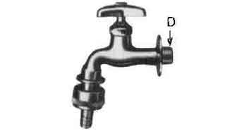 530136 FAUCET WALL WITH SNAP ON HOSE, COUPLING 13(1/2) | IMPA Code ...