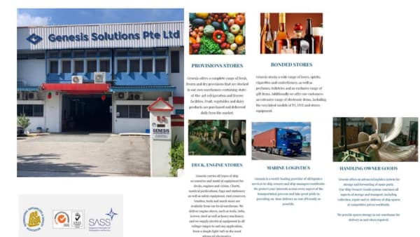 Genesis Solutions Pte Ltd, Singapore, Singapore | Shipping & Marine ...