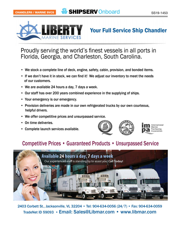 Liberty Marine Services, Inc ., Jacksonville, United States | Shipping ...