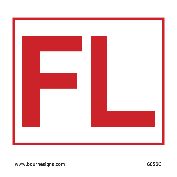 336858 FIRE CONTROL SYMBOL ISO 17631, FIRE FIGHTERS OUTFIT LOCKER ...